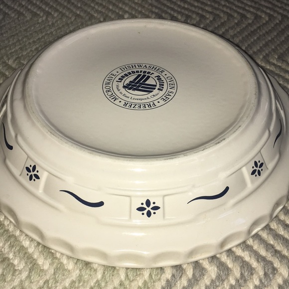 Longaberger | Dining | Longaberger Pottery Pie Dish | Poshmark